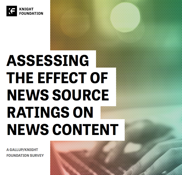 Assessing The Effect Of News Source Ratings On News Content Knight Assessing The Effect Of News Source Ratings On News Content Knight